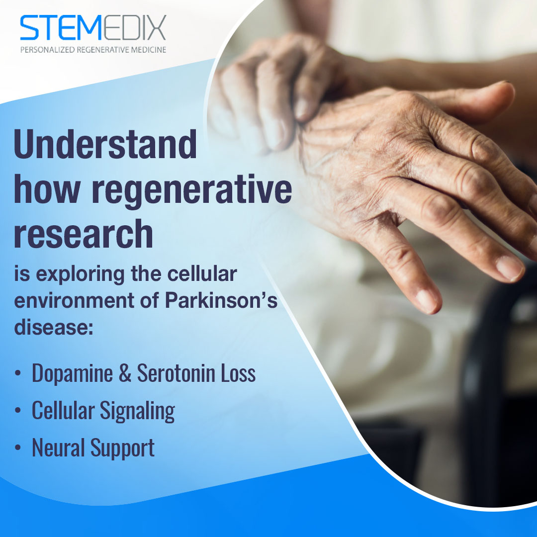 Regenerative Therapy and Brain Cell Communication in PD
